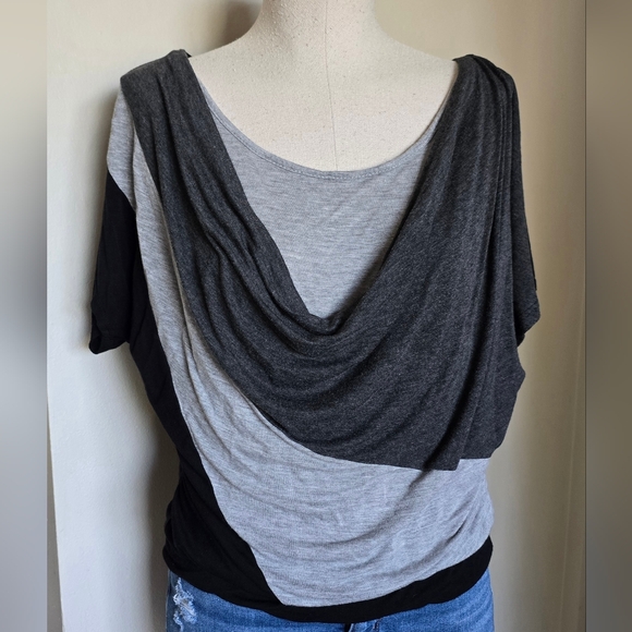 Lavish | Tops | Short Sleeved Cotton Blend Blouse By Lavish | Poshmark